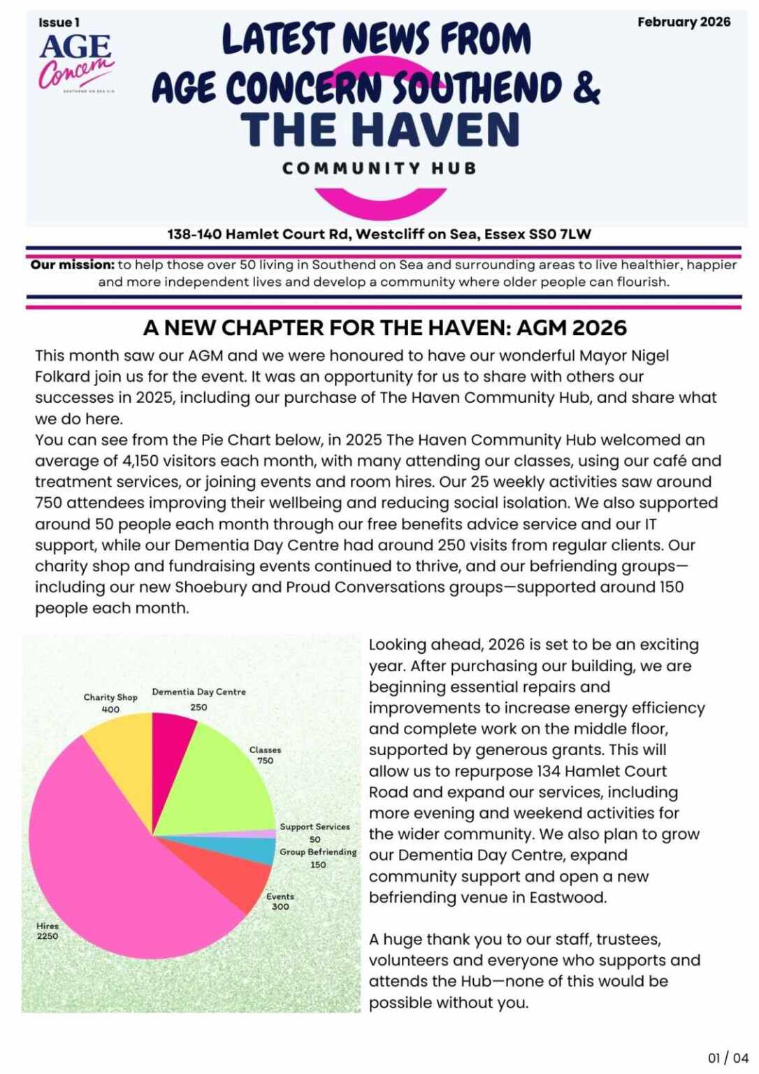 Age Concern Southend - Supporting older adults in Southend